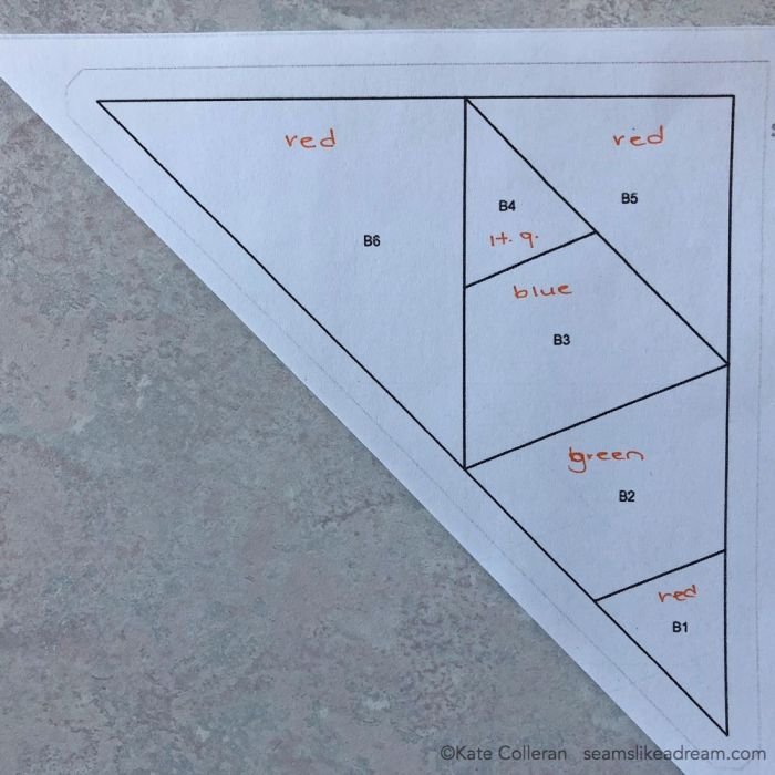 Paper Piecing Quilt Tutorial - Kate Colleran Designs