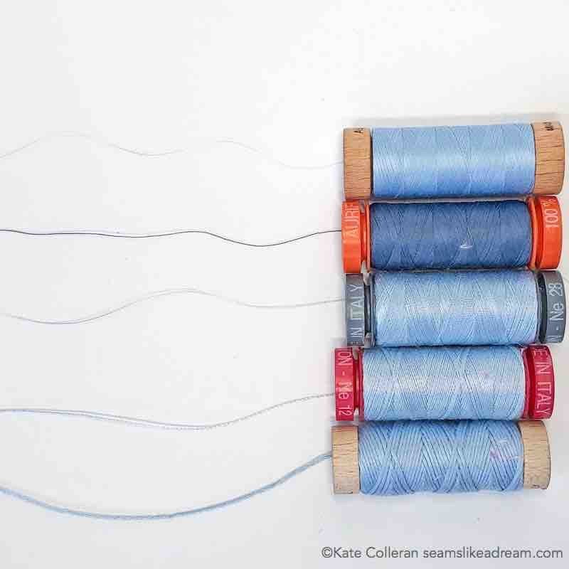 Dirrent Types of Sewing Threads - Kate Colleran Designs