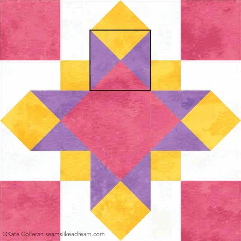 Quarter Square Triangles Tutorial - Kate Colleran Designs