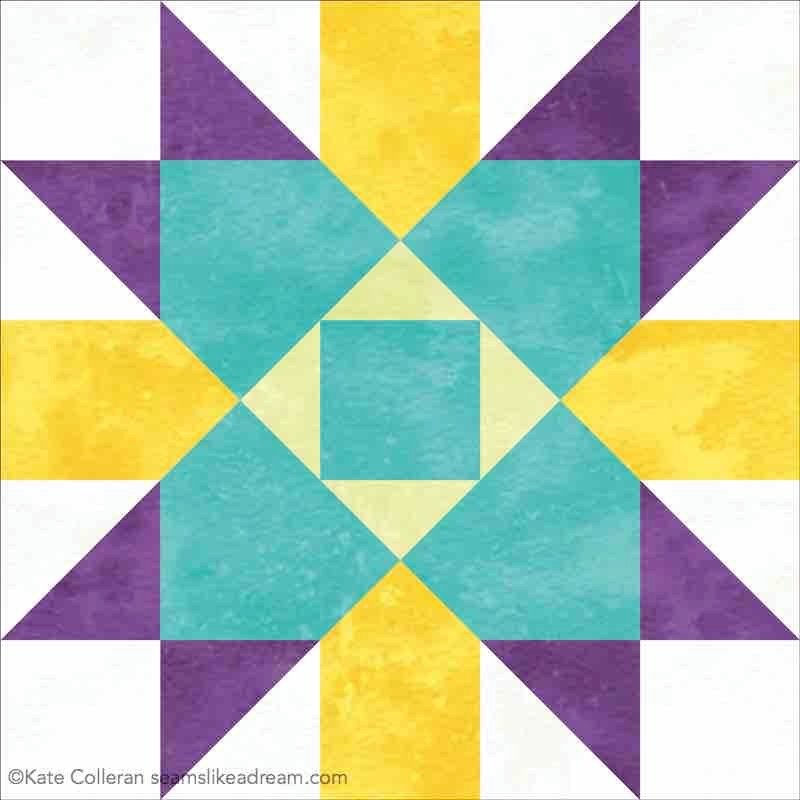 Luminous Quilt Along Project: Block 3 - Kate Colleran Designs