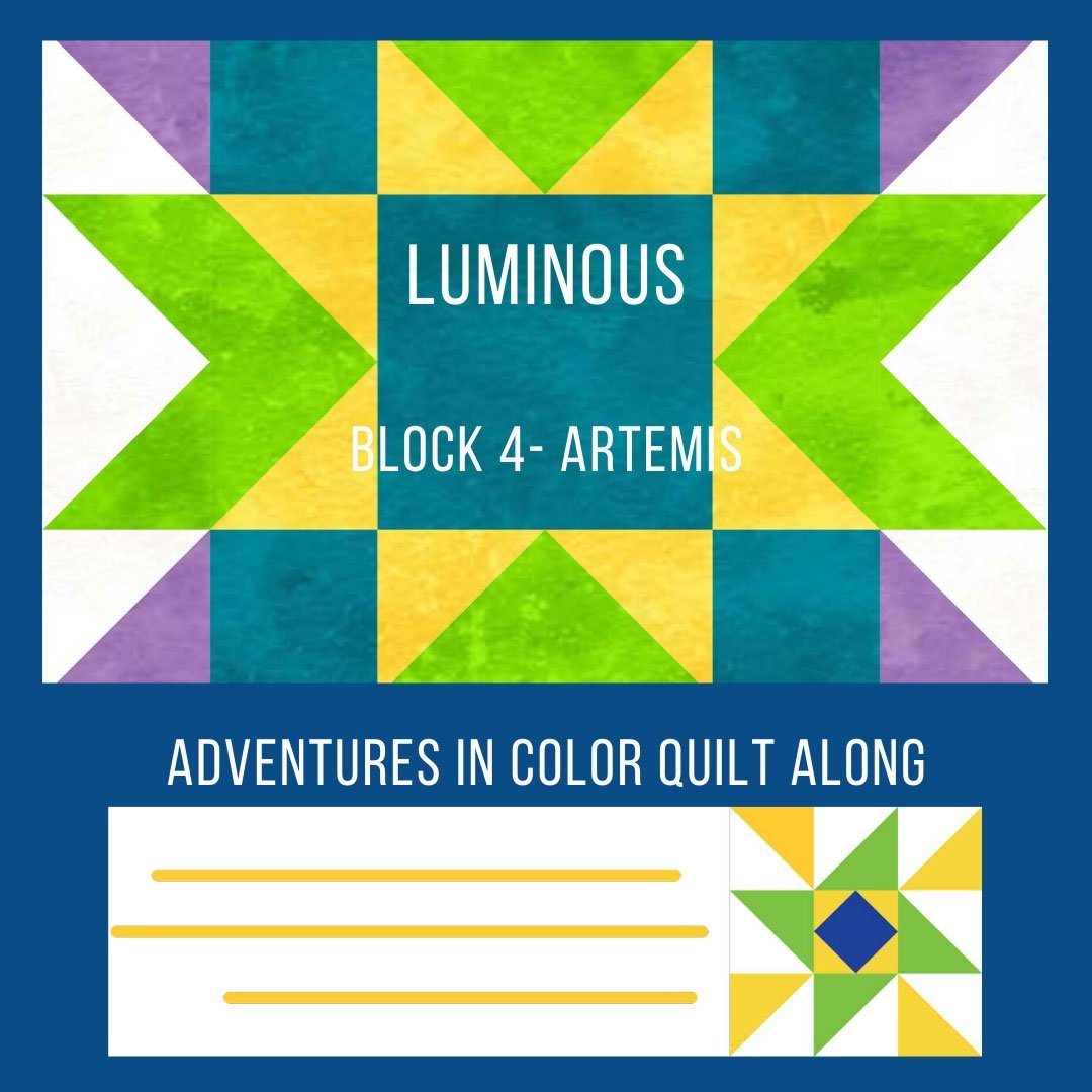 Luminous Quilt Along Project: Block 4 - Kate Colleran Designs