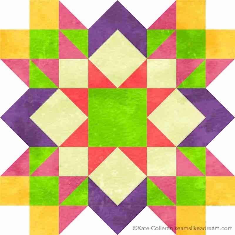 Luminous Quilt Along Project: Block 5 - Kate Colleran Designs