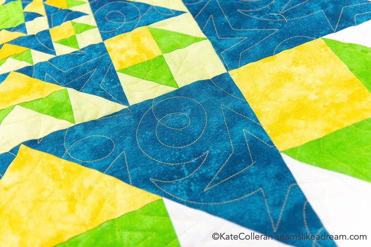 Luminous Quilt Along Project Block 6 - Kate Colleran Designs