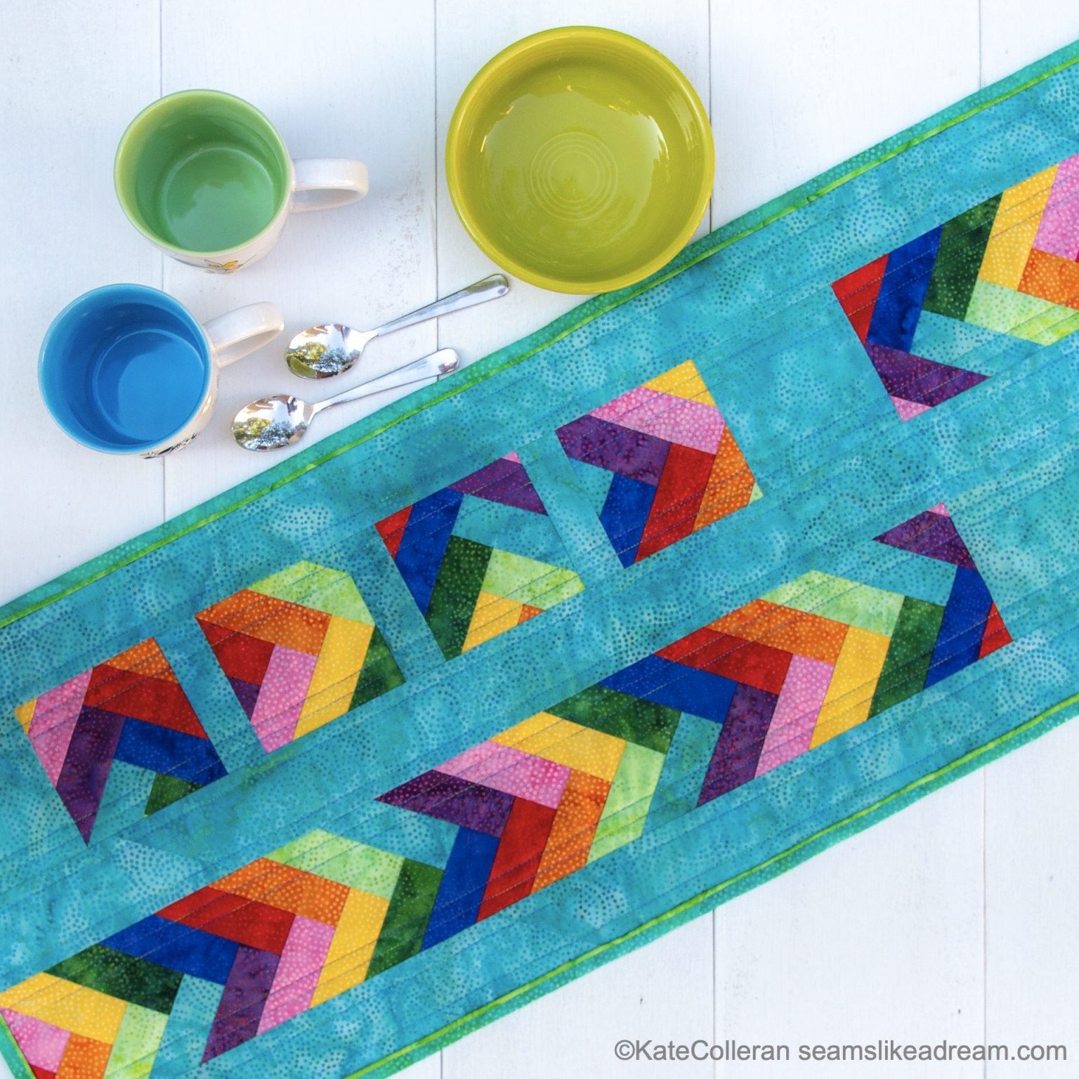 Quilted Placemat Patterns - Kate Colleran Designs