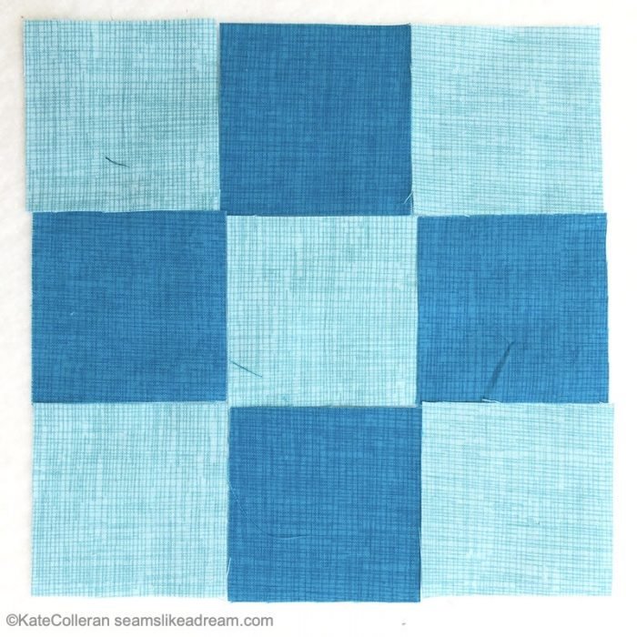 Nine Patch Quilt Block | Basics - Kate Colleran Designs