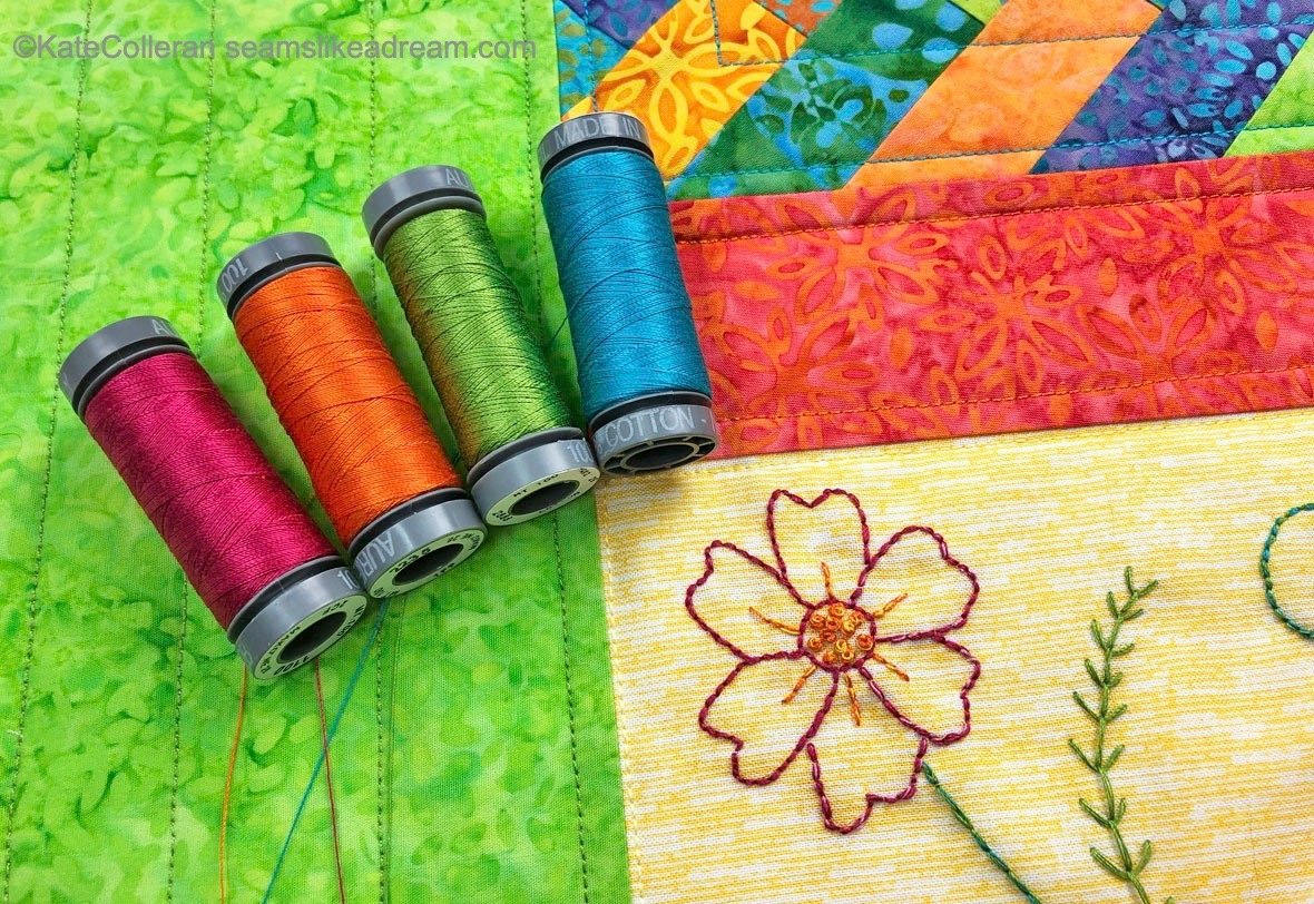 Kismet with Aurifil Thread Project - Kate Colleran Designs