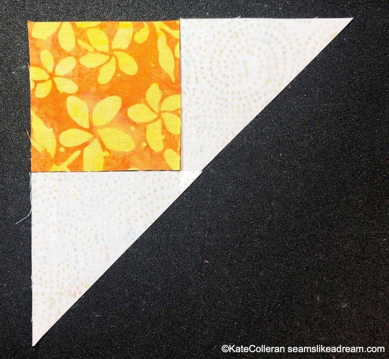 Shaded Four Patch Quilt Block - Kate Colleran Designs