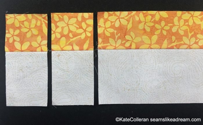 Shaded Four Patch Quilt Block - Kate Colleran Designs