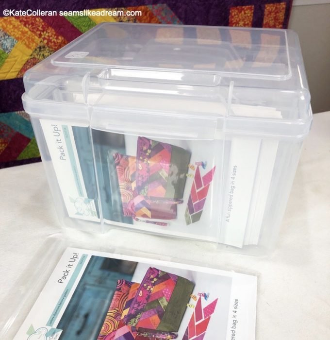 Quilt & Sewing Pattern Storage Ideas - Kate Colleran Designs