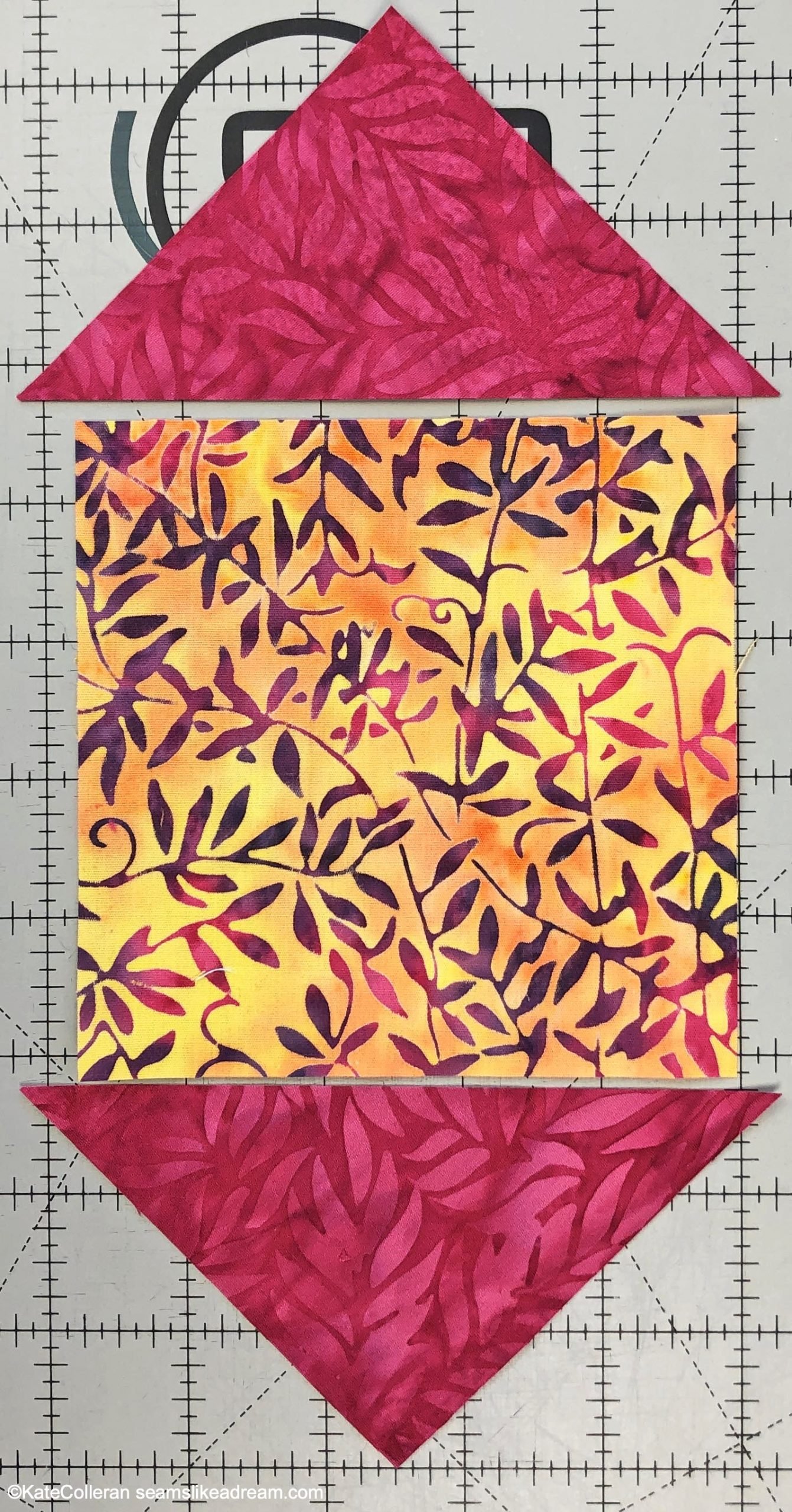 Square in a Square - Kate Colleran Designs