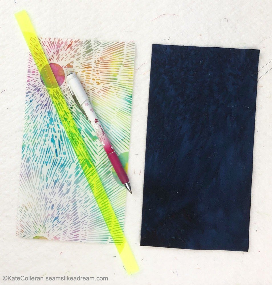 Half Rectangle Triangle Block Tutorial - Kate Colleran Designs