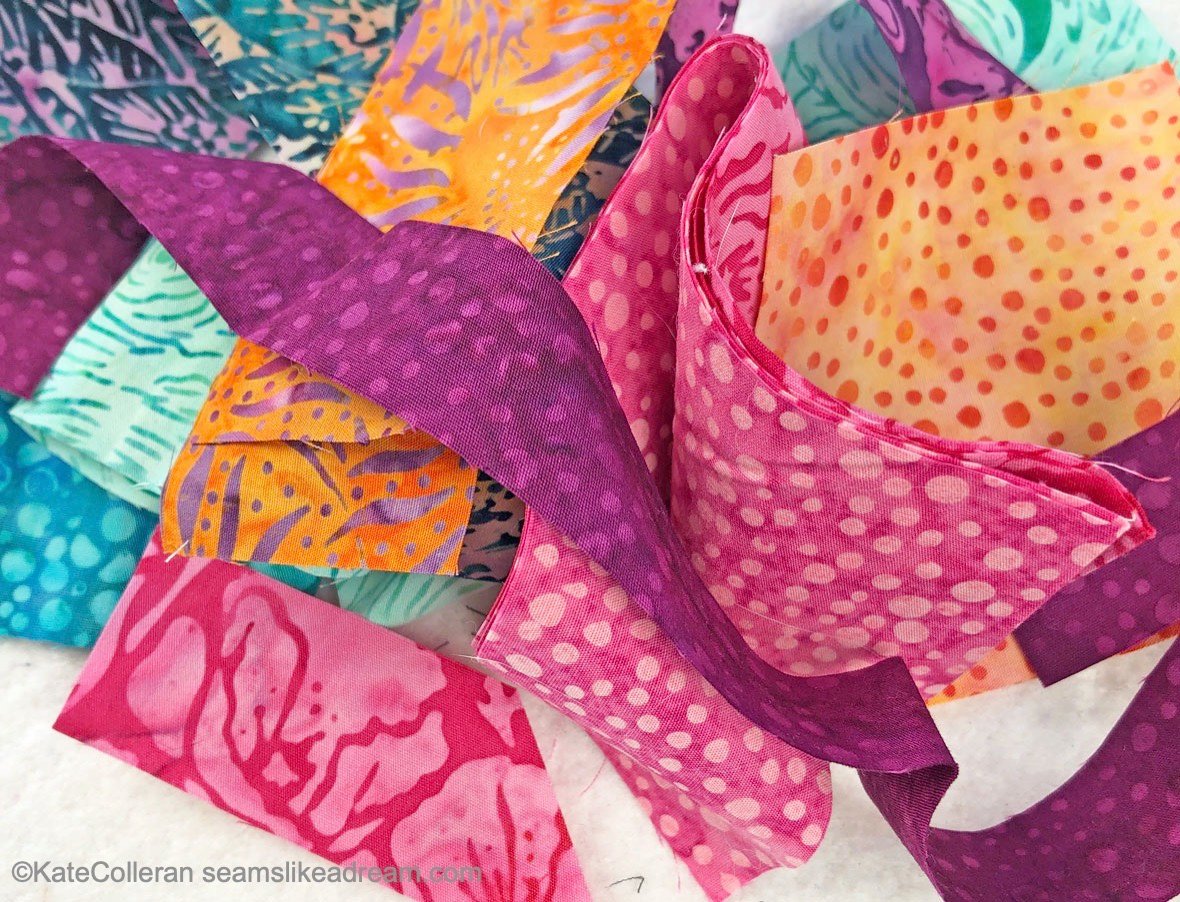 How to make Crumb Quilt Blocks - Kate Colleran Designs