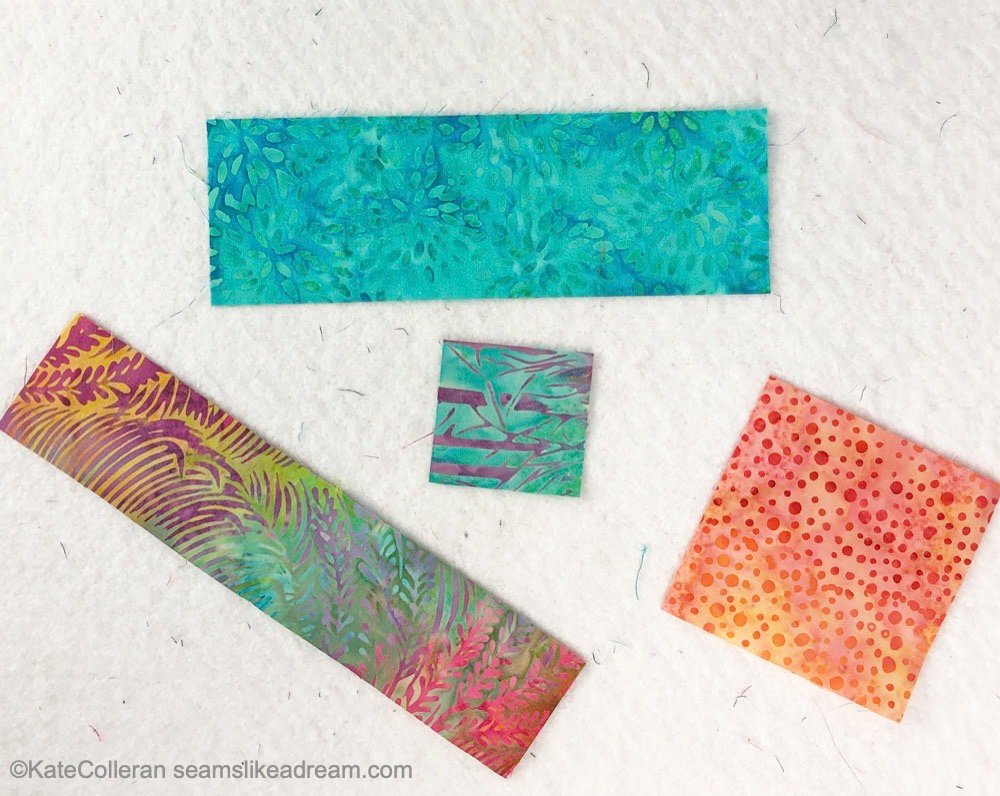 How to make Crumb Quilt Blocks - Kate Colleran Designs