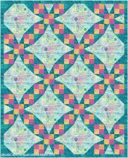 Snowball Quilt Block - Kate Colleran Designs
