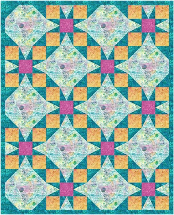 Snowball Quilt Block - Kate Colleran Designs