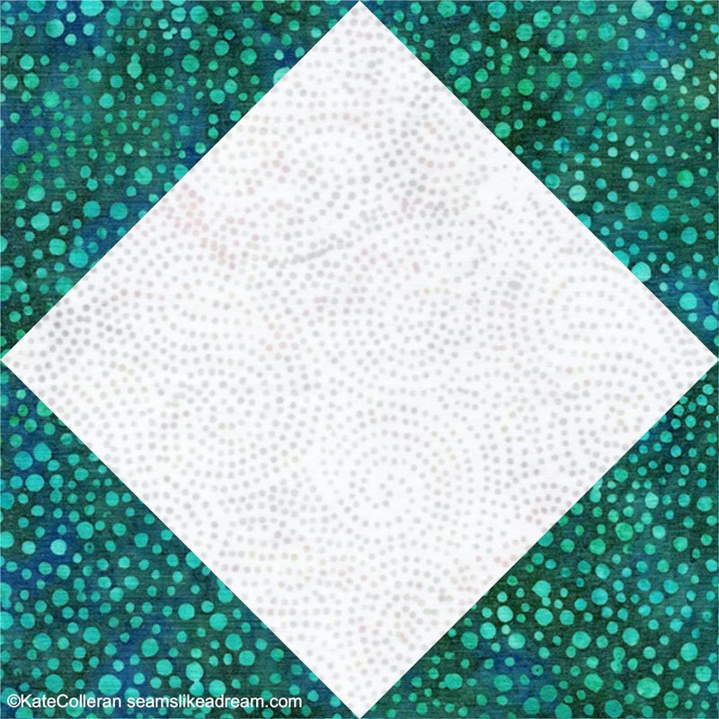 Snowball Quilt Block - Kate Colleran Designs