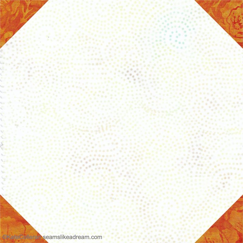 Snowball Quilt Block - Kate Colleran Designs
