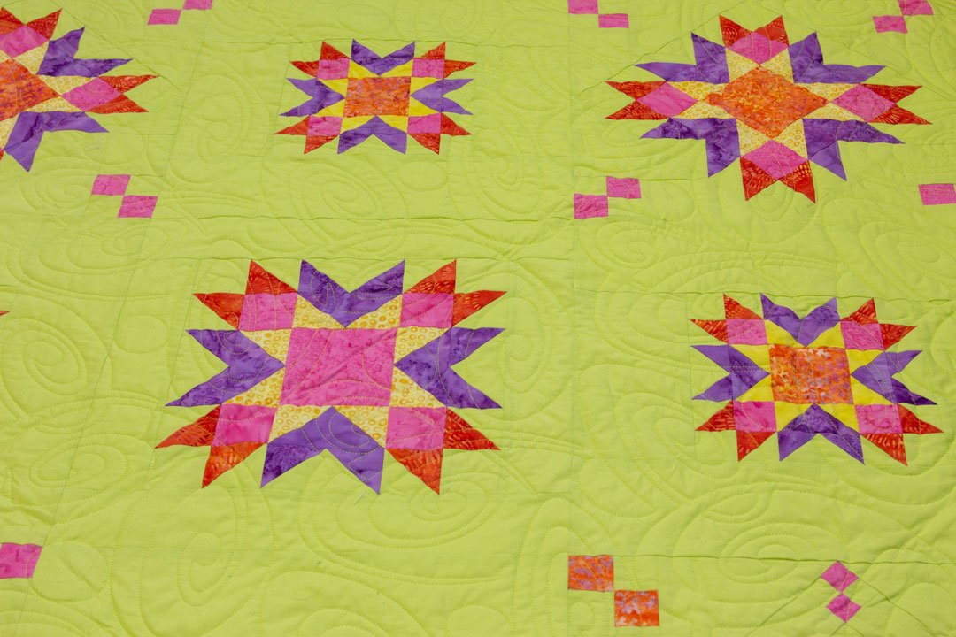Astria: A New Star Quilt Pattern - Kate Colleran Designs