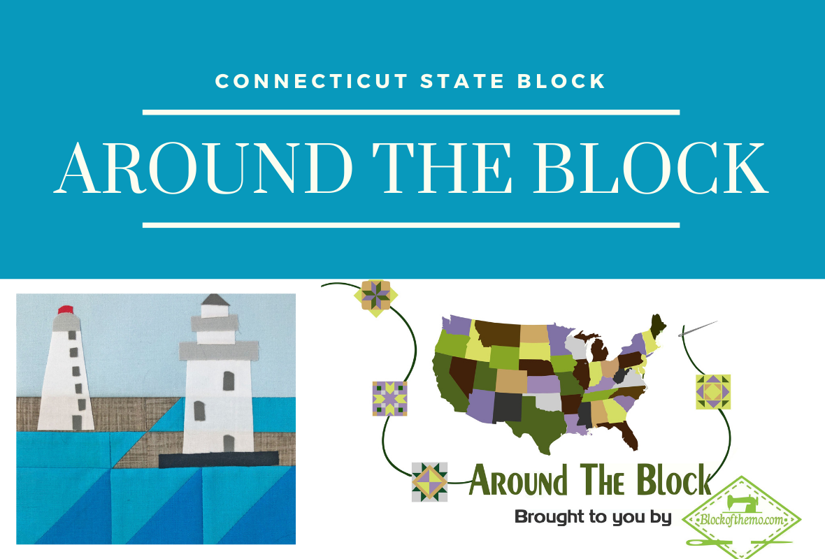 State Quilt Blocks Tour: Connecticut - Kate Colleran Designs