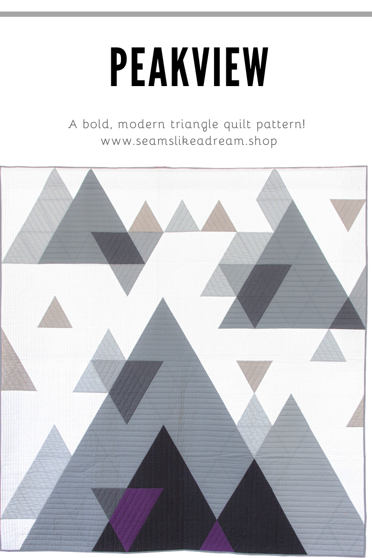 New Quilt Pattern: Peakview - Kate Colleran Designs