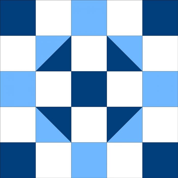 Exploring Quilting Basics: The Five Patch Chain Quilt Block - Kate ...