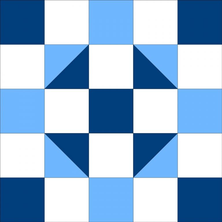 Exploring Quilting Basics: The Five Patch Chain Quilt Block - Kate ...
