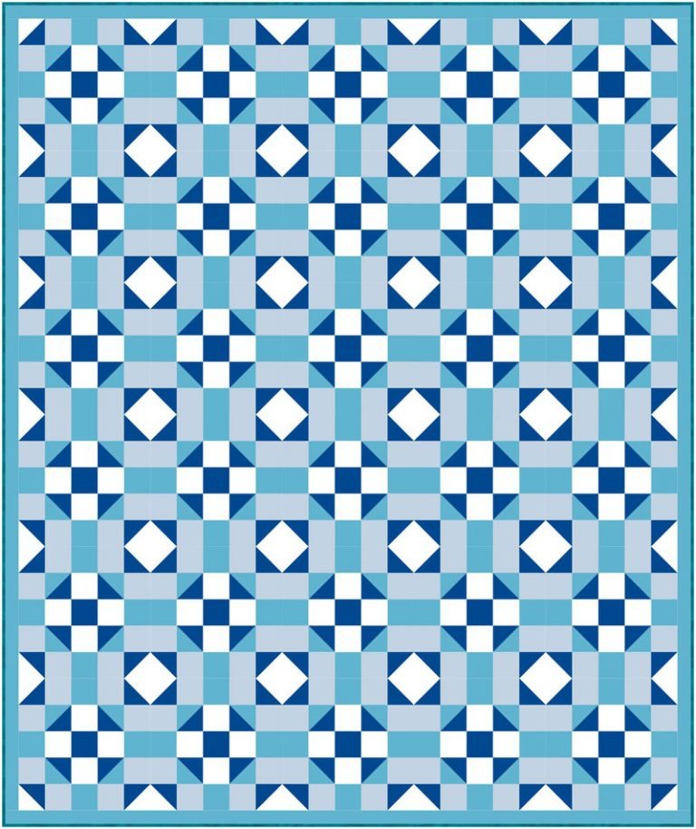 Exploring Quilting Basics: The Five Patch Chain Quilt Block - Kate ...